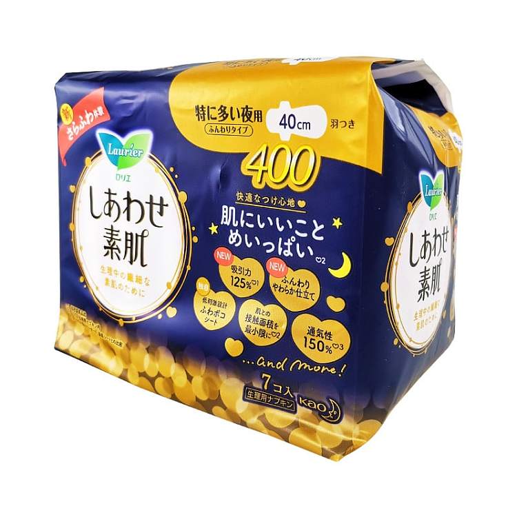 花王 素肌F系列 夜用卫生巾 40cm 7片 - Umall今日优选 - 澳洲线上超市