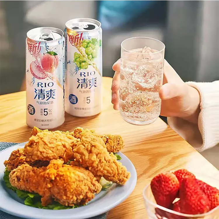 RIO 清爽 0糖巨峰葡萄伏特加风味 酒精5% 330ml - Umall今日优选 - 澳洲线上超市