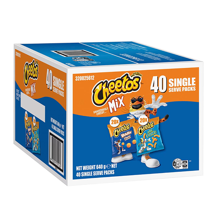 【整箱】整箱 Cheetos 奇多 起司味 2个口味 40小包【Costco代购】 - Umall今日优选 - 澳洲线上超市